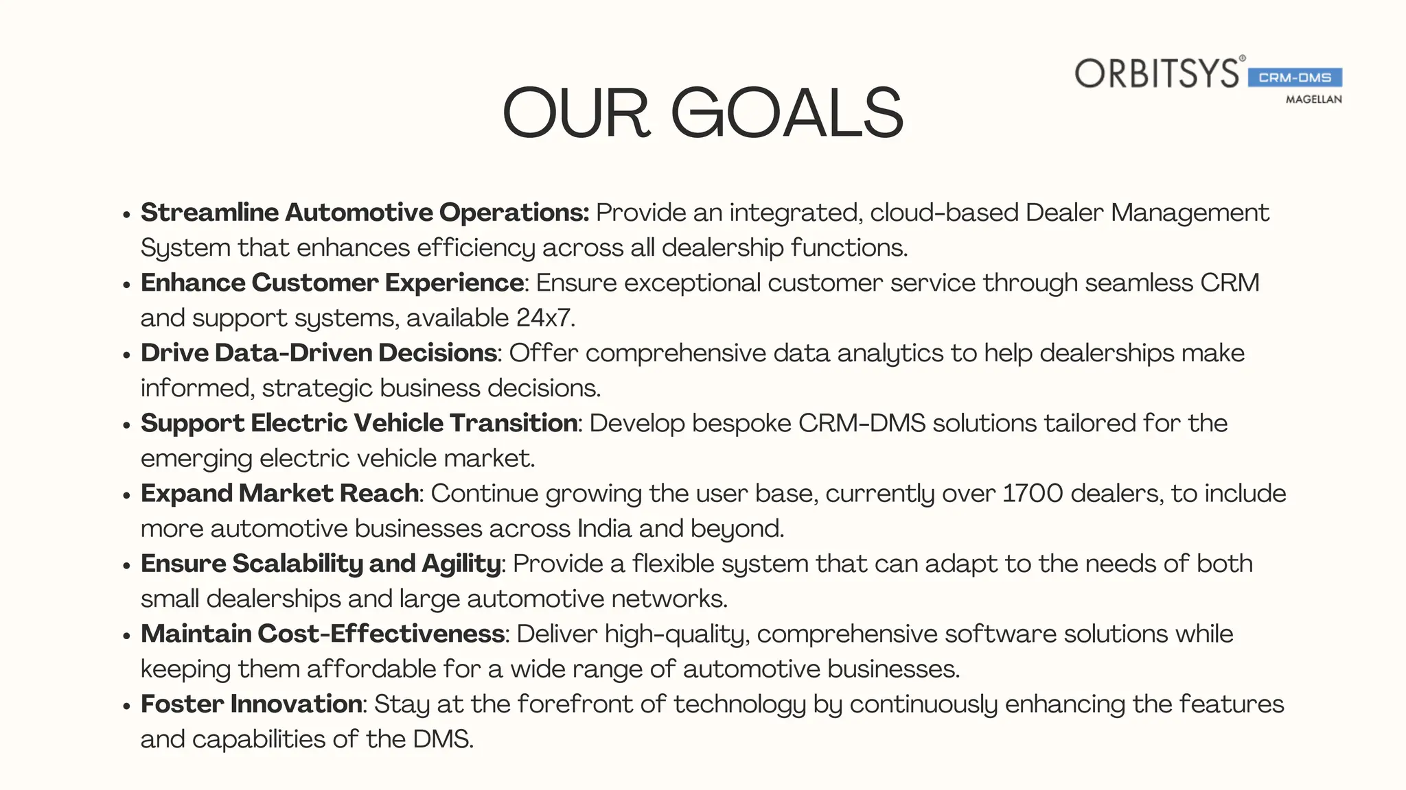 Top CRM Solutions for Car Dealerships- Orbitsys | PDF
