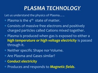 Plasma Technique for Quickest Ironmaking | PPT