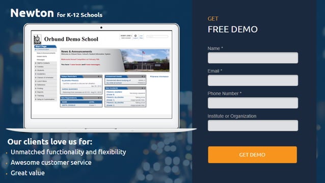 Orbund - Student Information System | PPT
