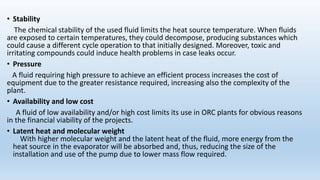 Organic Rankine Cycle | PPTX