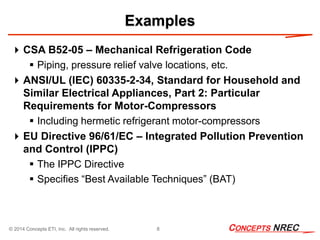 ORC Heat-to-Power Systems: Thoughts on Codes, Standards and Regulations ...