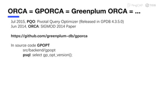 [Paper Reading]Orca: A Modular Query Optimizer Architecture for Big Data | PPT