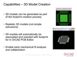 OrCAD Library Builder Overview Presentation | PPTX