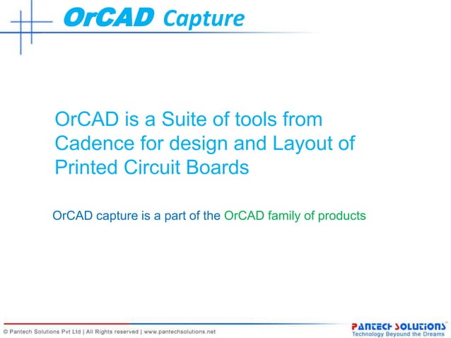 Orcad Capture - Schematic Design Tutorial | PPTX