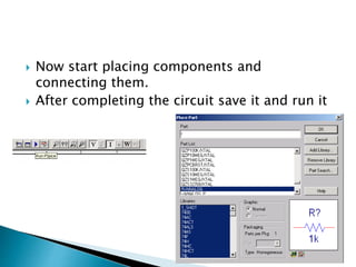 Orcad pspice intro and basics | PPTX