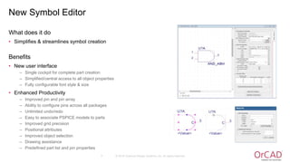 What's New - OrCAD 17.2 QIR 6 | PPTX