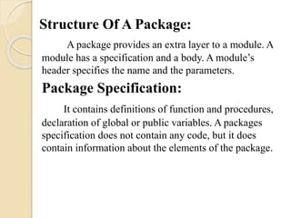 Orcal FUNCTIONS | PPTX