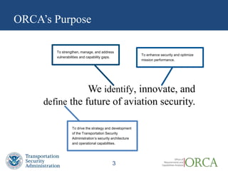 Jose Bonilla ORCA Panel GTSC's TSA Day 2018 | PPT