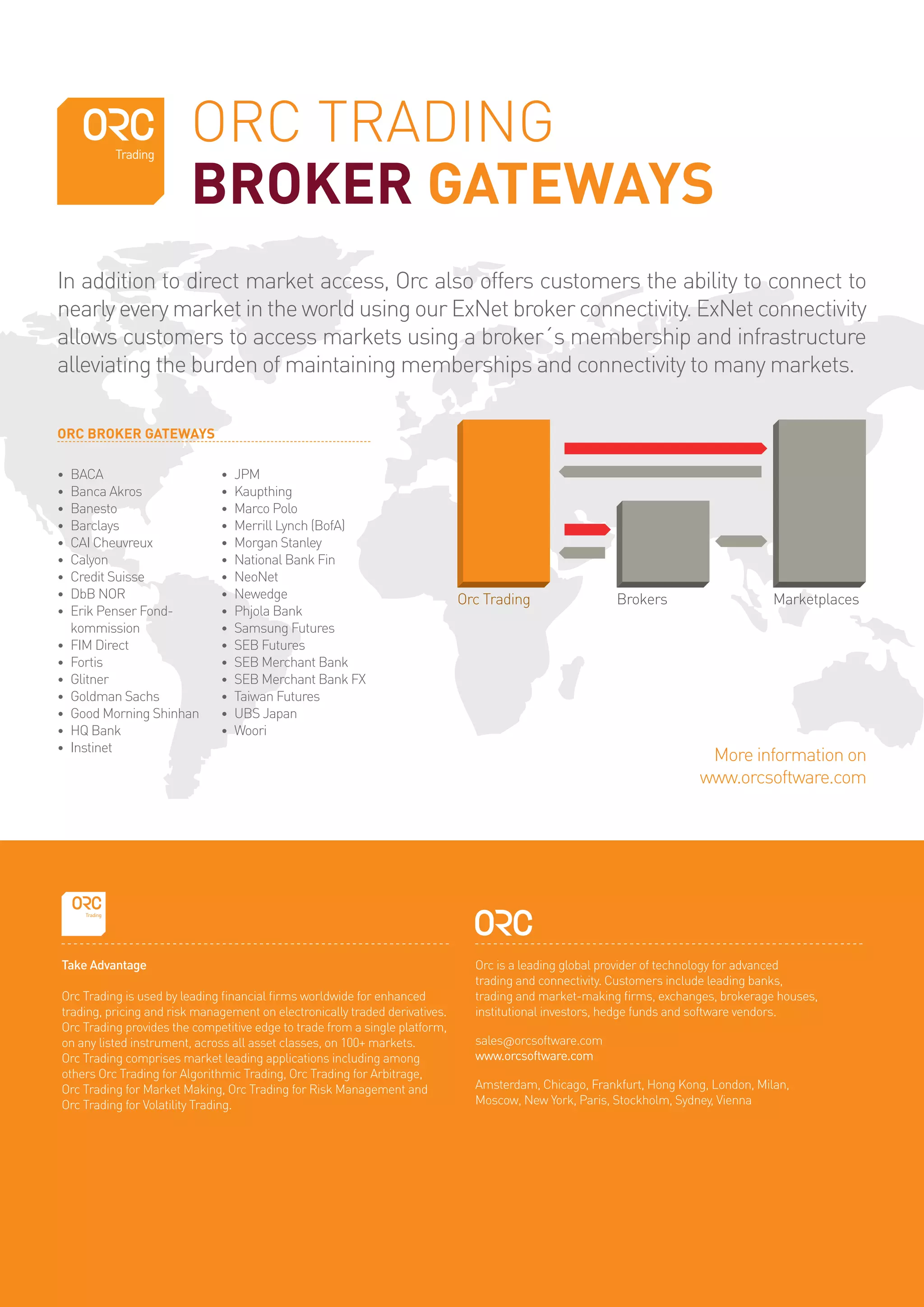 Orc Dma And Broker Gateways | PDF