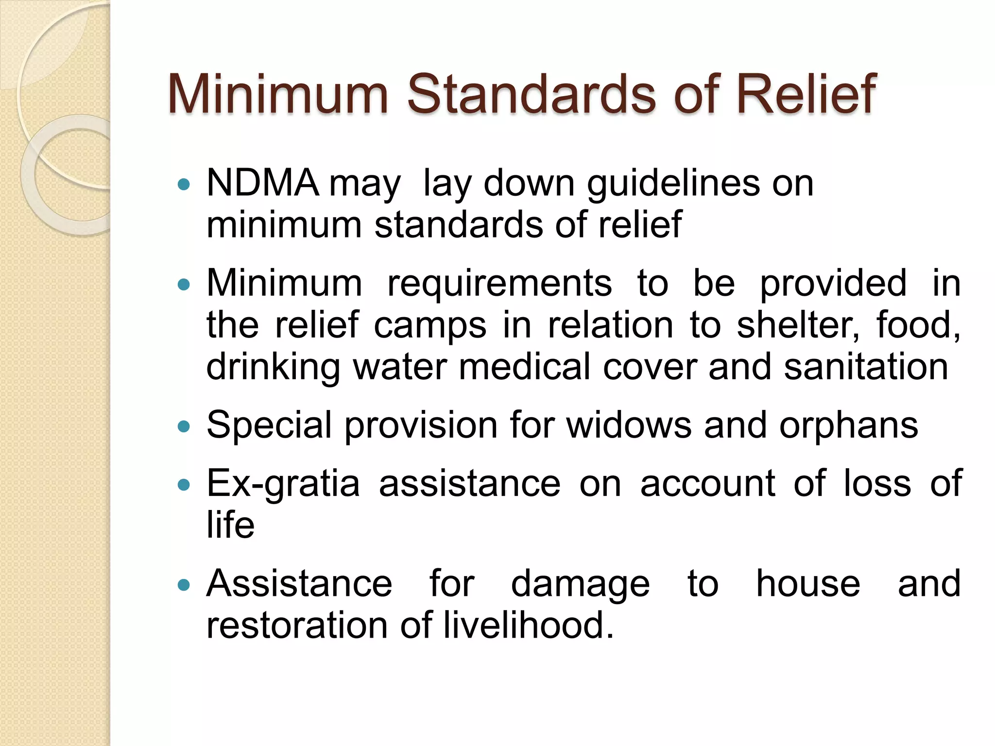 ORC, DM act and DM mechanism in Odisha | PPT