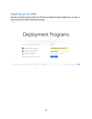 Orchard dep self enrollment guide | PDF