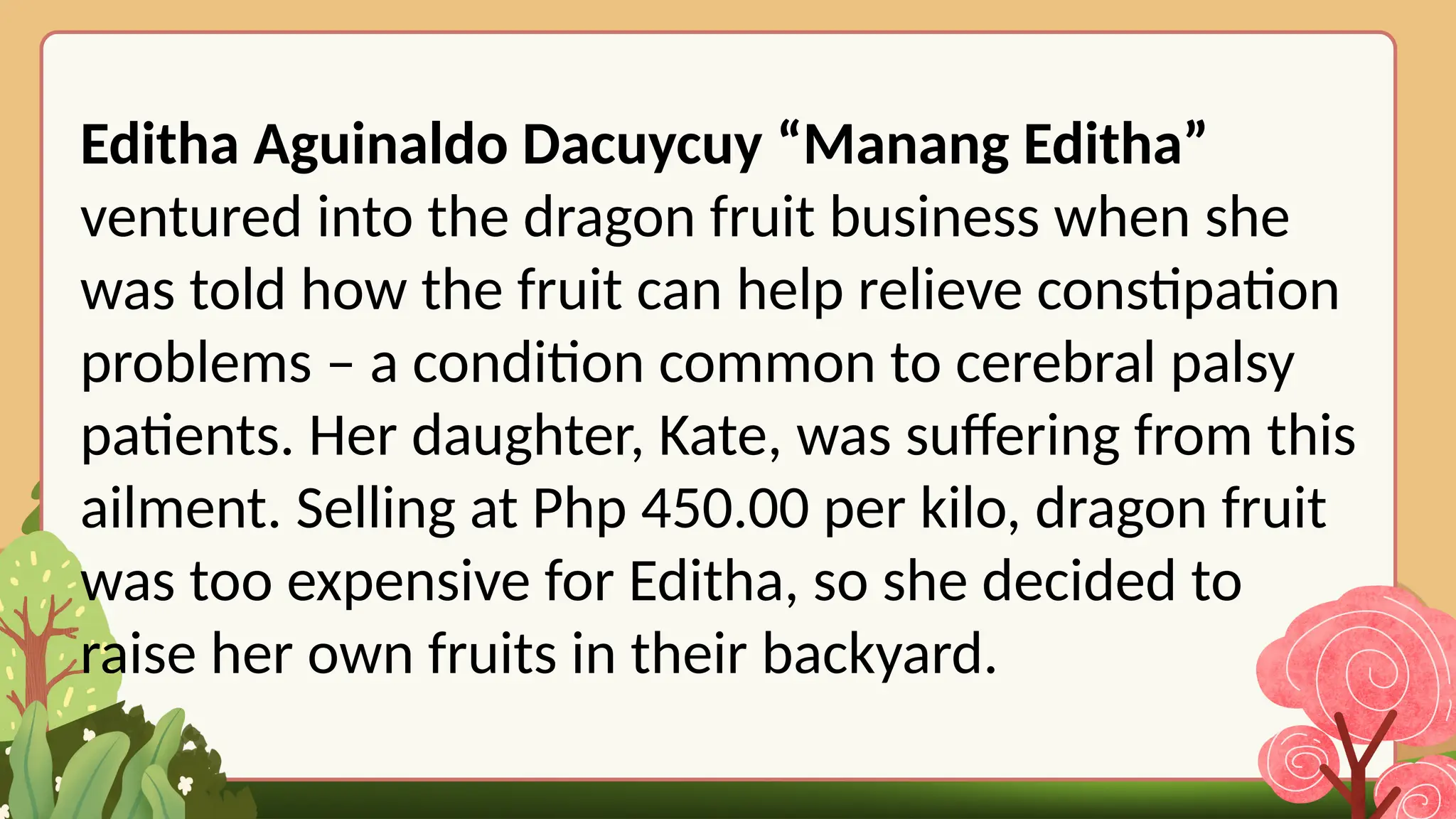 Successful Orchard Growers in the Philippines | PPTX