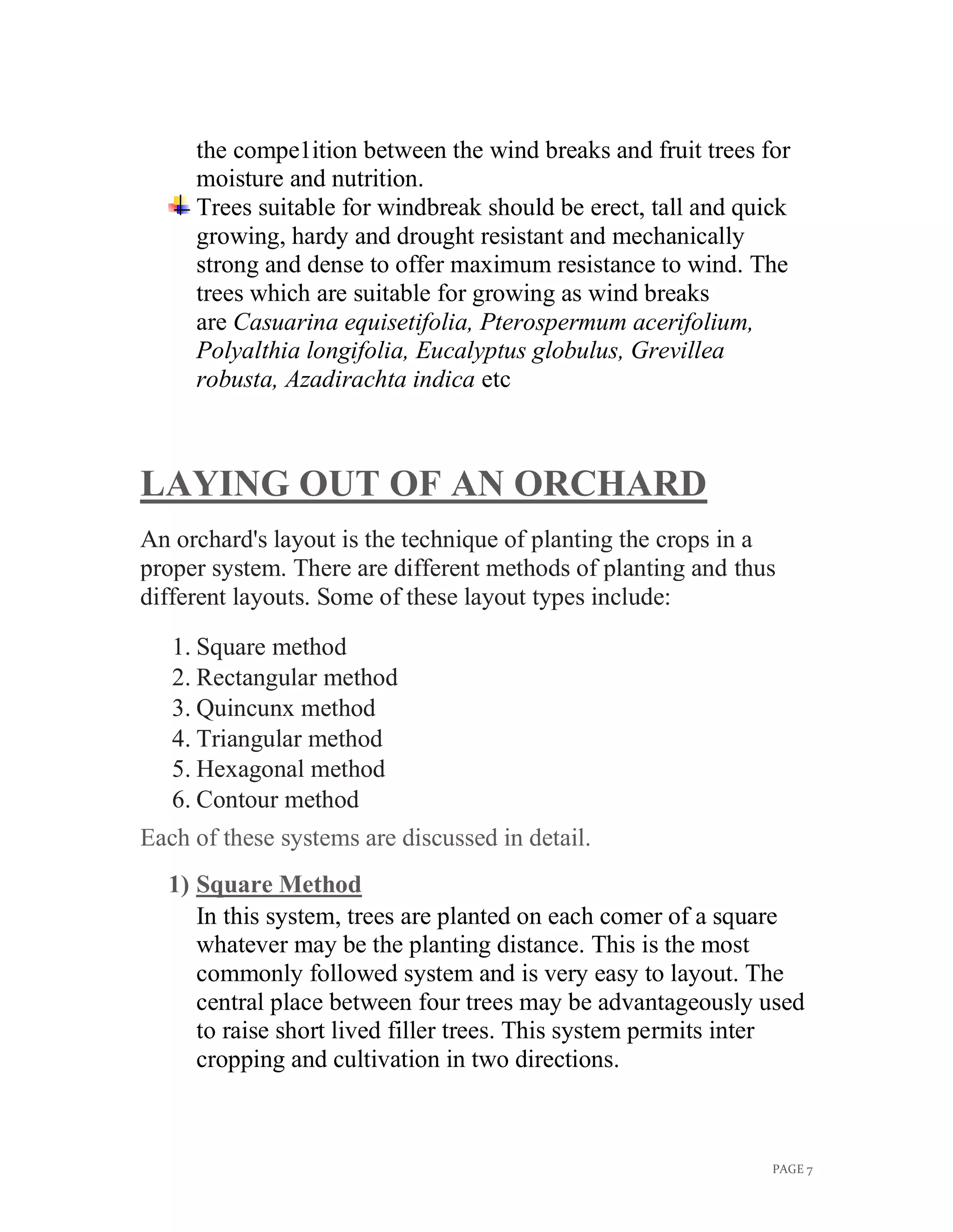 ORCHARD MANAGMENT | PDF