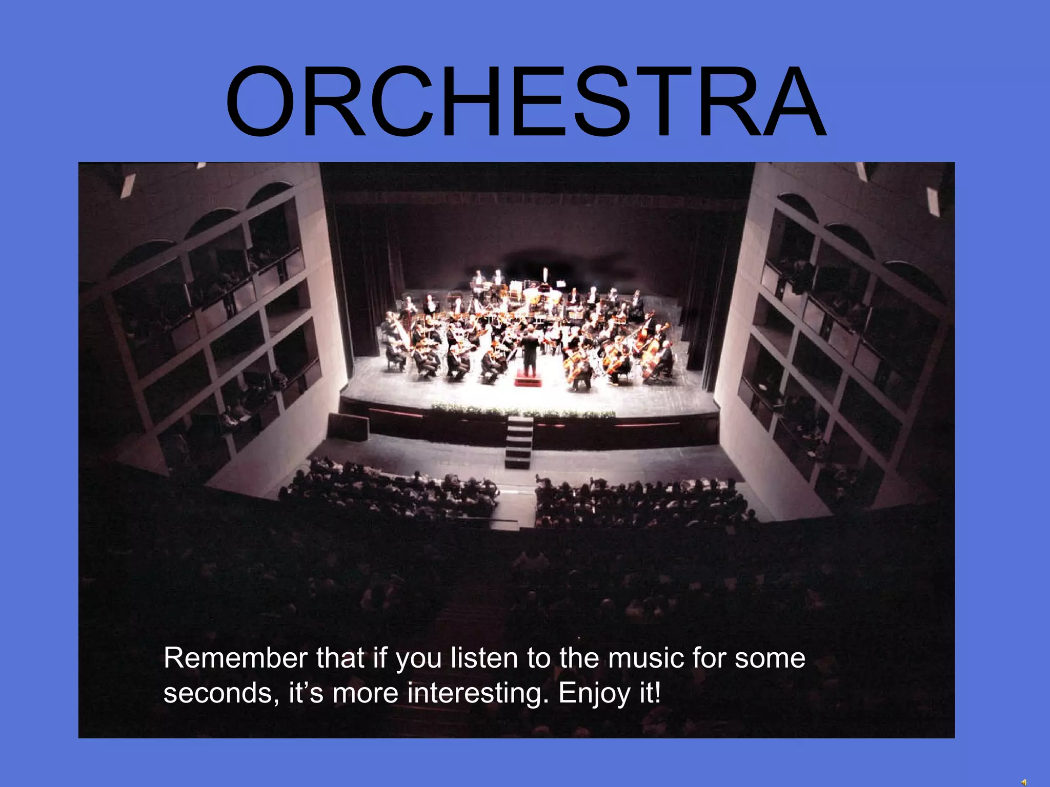 Some of the instruments of the orchestra | PPT