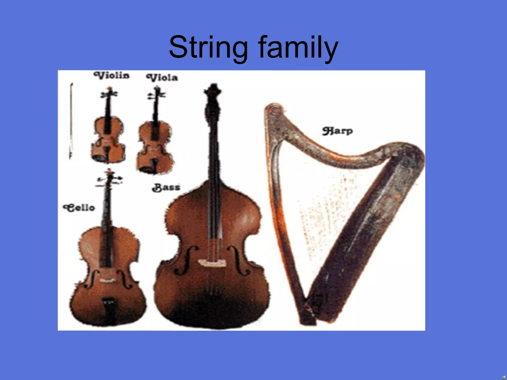 Some of the instruments of the orchestra | PPT