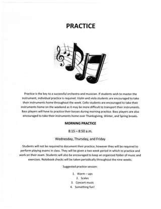 Orchestra handbook | PDF