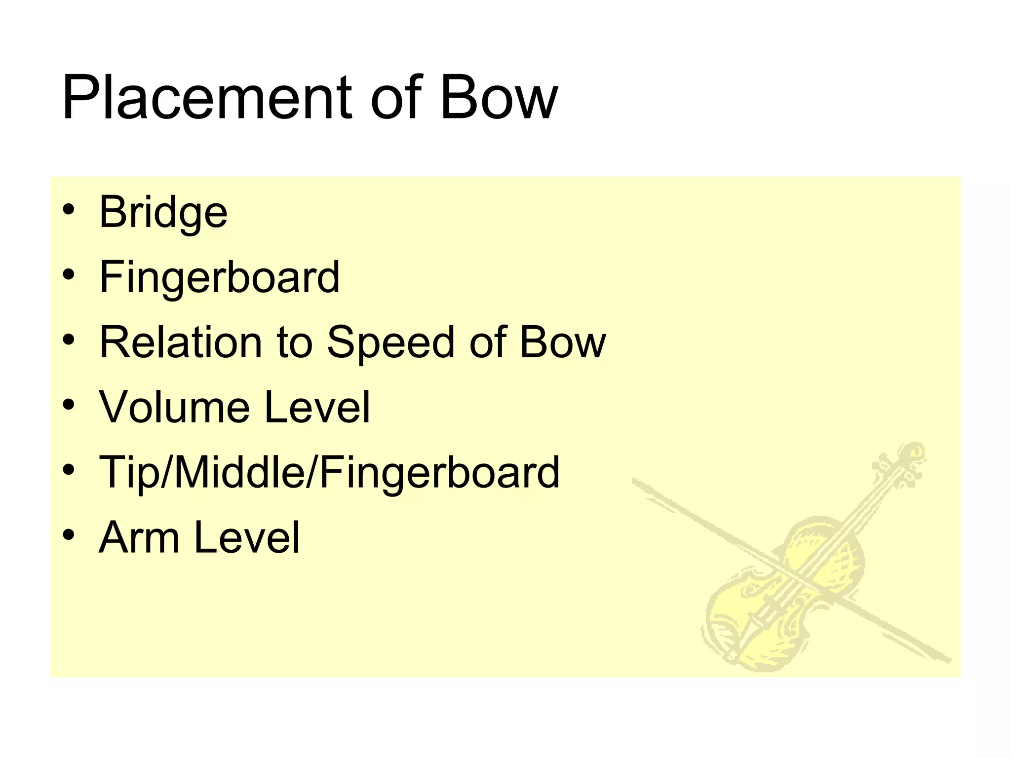 Orchestral Bowings | PPT