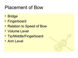 Orchestral Bowings | PPT