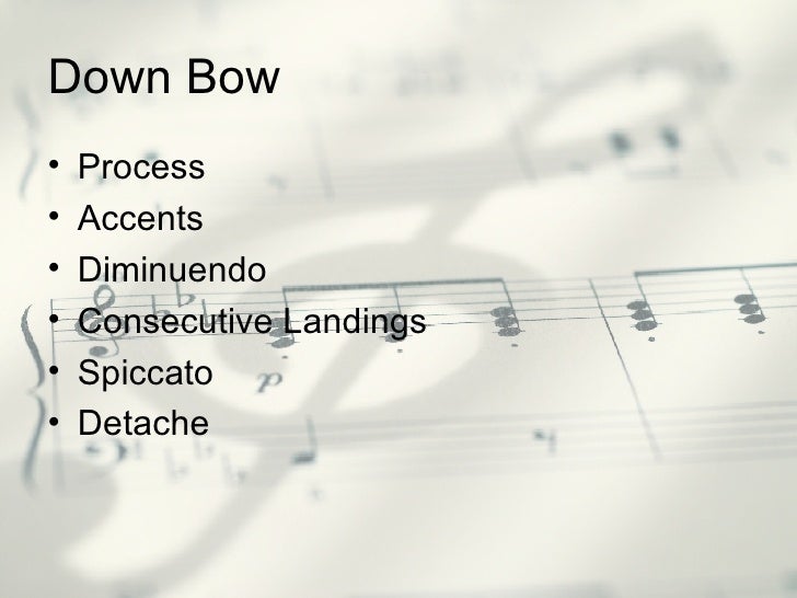 Orchestral Bowings #2