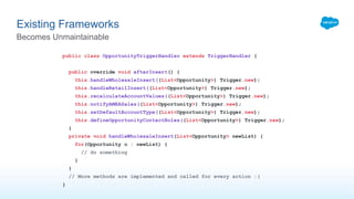 Orchestrate all of your salesforce automation with the trigger actions framework | PPT