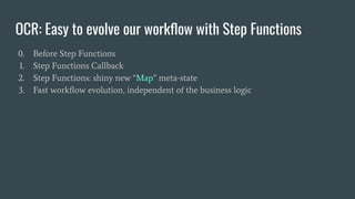 Orchestrating complex workflows with aws step functions | PPT