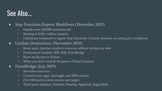 Orchestrating complex workflows with aws step functions | PPT