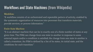 Orchestrating complex workflows with aws step functions | PPT