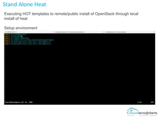 Orchestration across multiple cloud platforms using Heat | PPSX