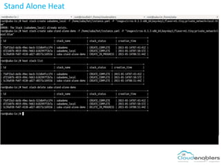 Orchestration across multiple cloud platforms using Heat | PPSX