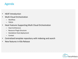 Orchestration across multiple cloud platforms using Heat | PPSX