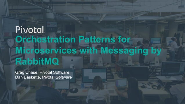 Orchestration Patterns For Microservices With Messaging By Rabbitmq Ppt