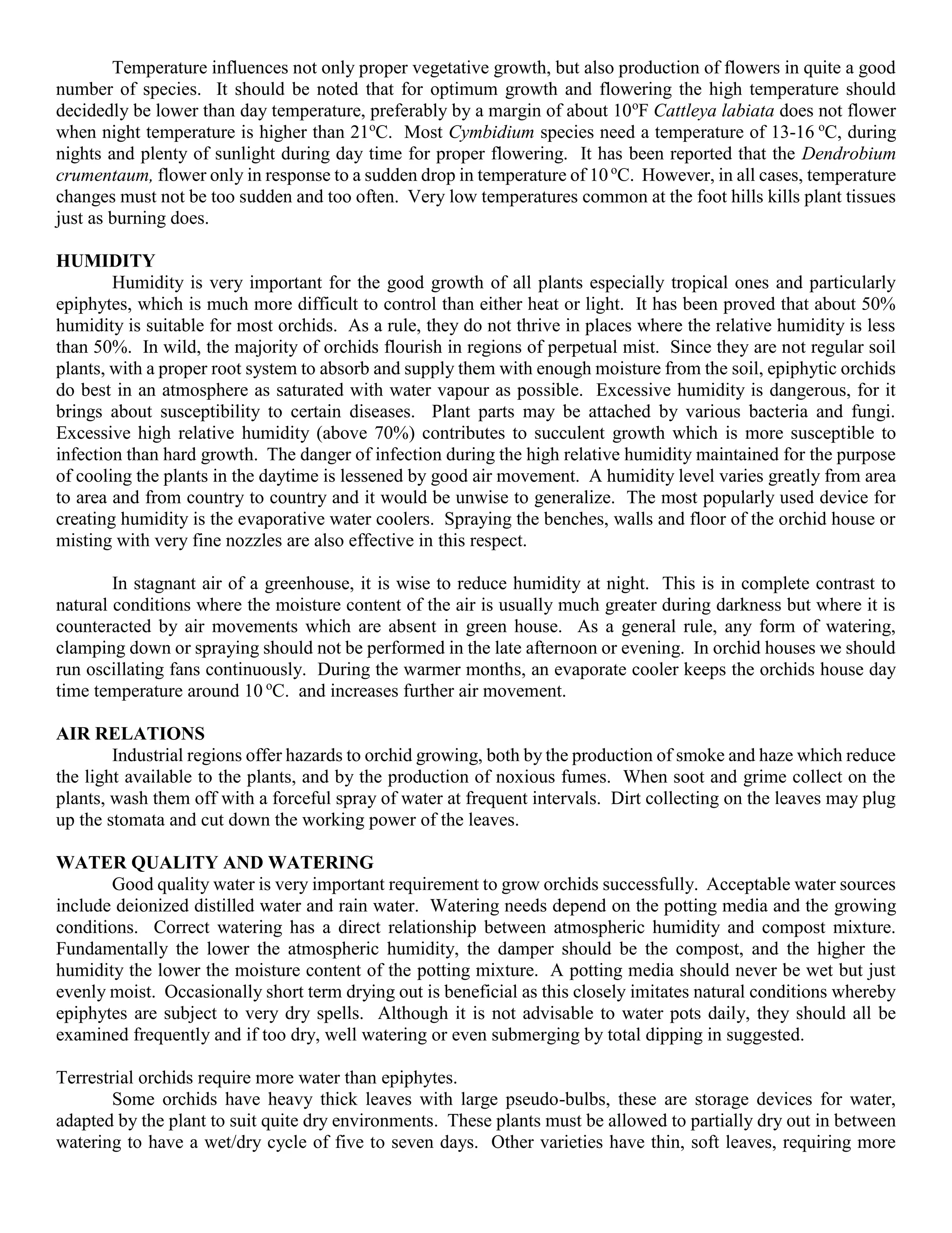 Orchids | PDF | Gardening | Home & Garden