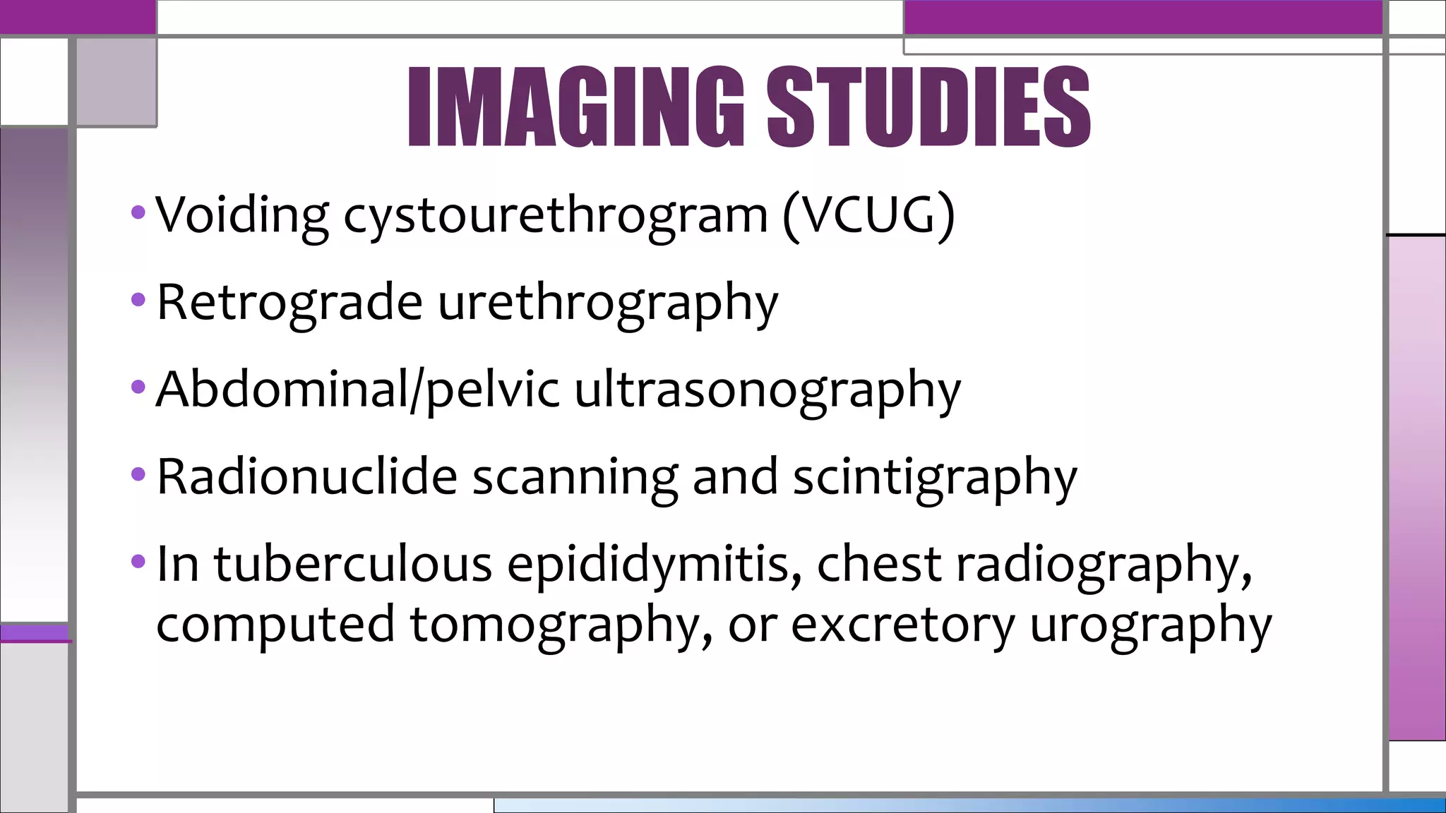 Orchitis & epididymitis | PPTX