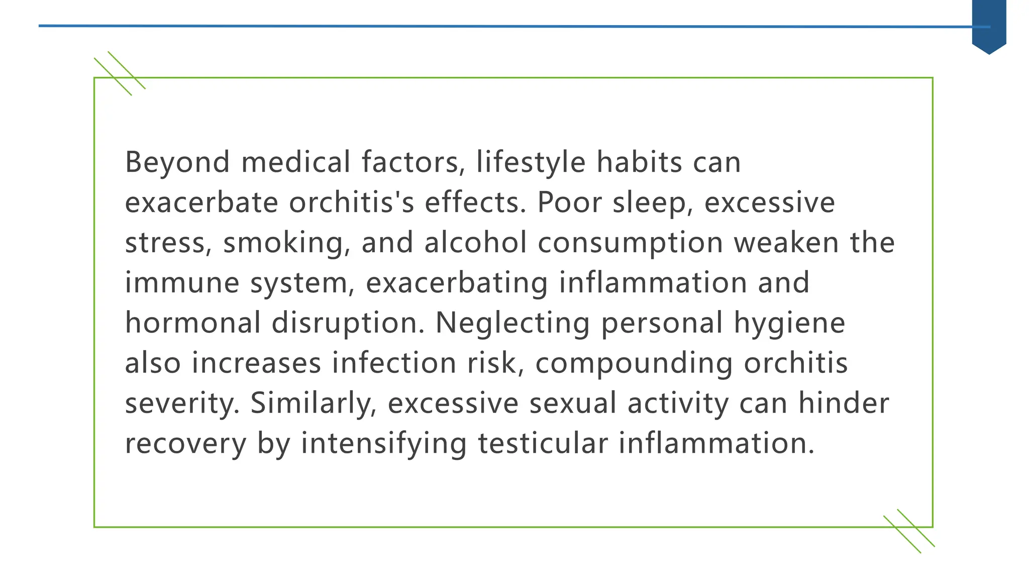 Orchitis and Its Influence on Male Hormone Secretion.pptx