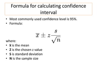 Odds ratio and confidence interval | PPTX