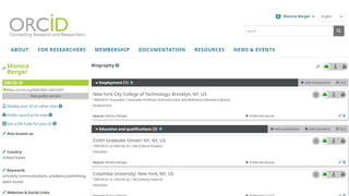 ORCID | PPTX