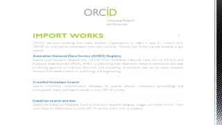 Orcid-nasig-presentation | PPTX