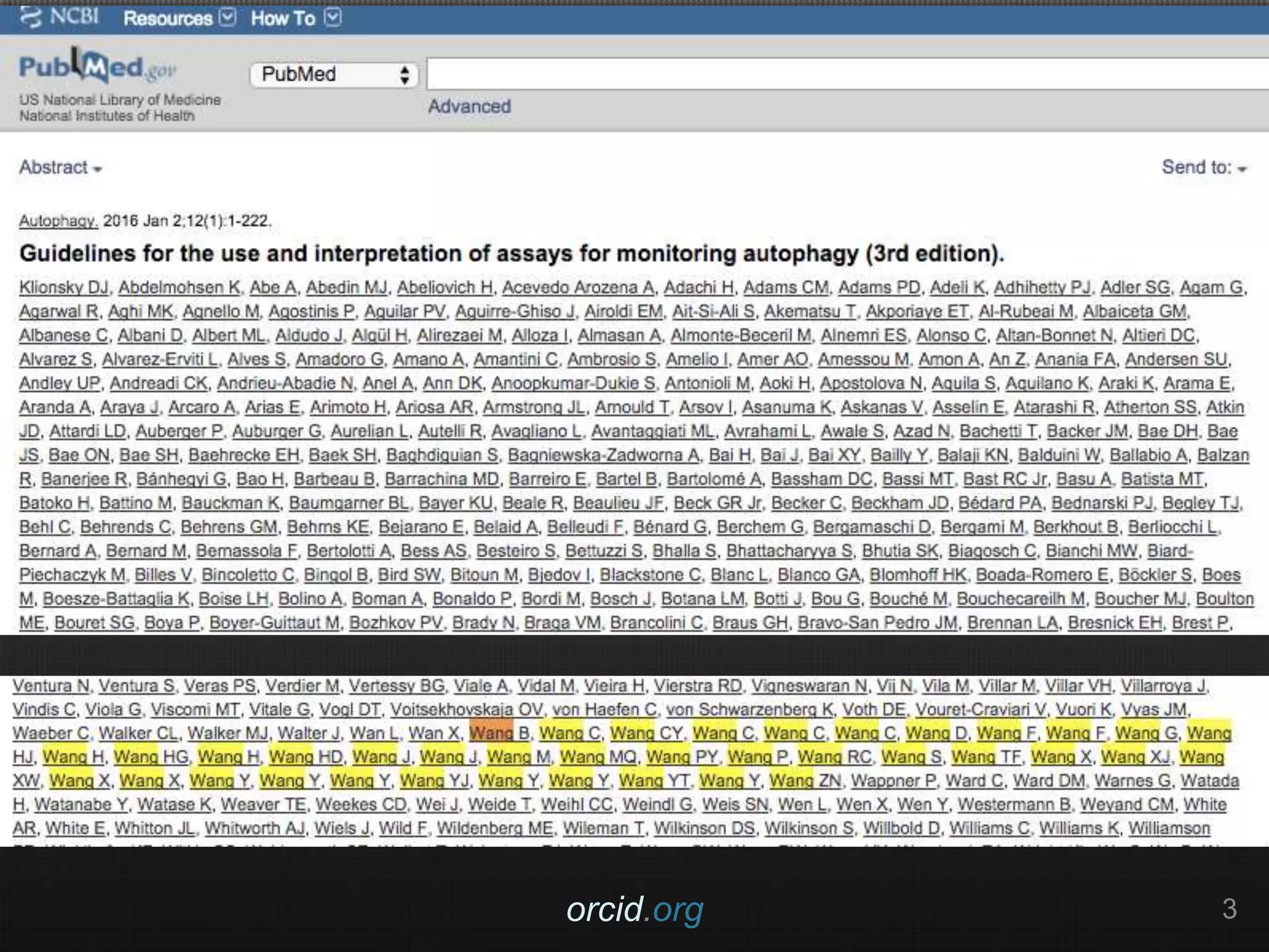 Overview of ORCID for researchers | PPTX