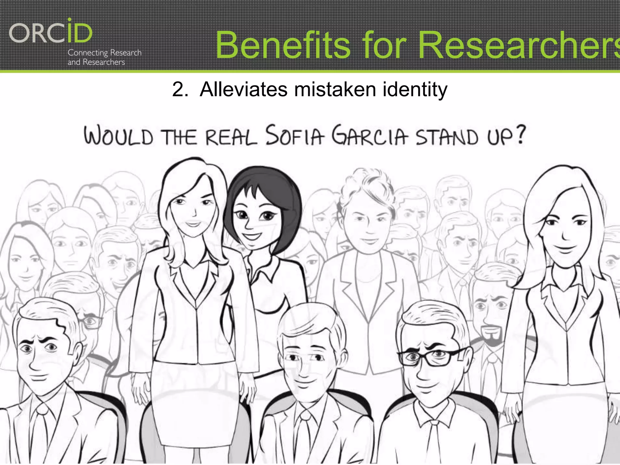 Overview of ORCID for researchers | PPTX