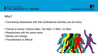 Orcid workshop | PPTX