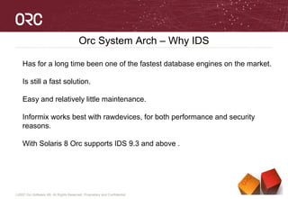 Orc technical training | PPT