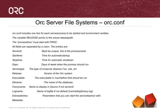 Orc technical training | PPT