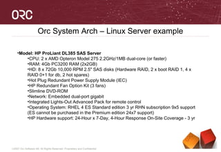 Orc technical training | PPT