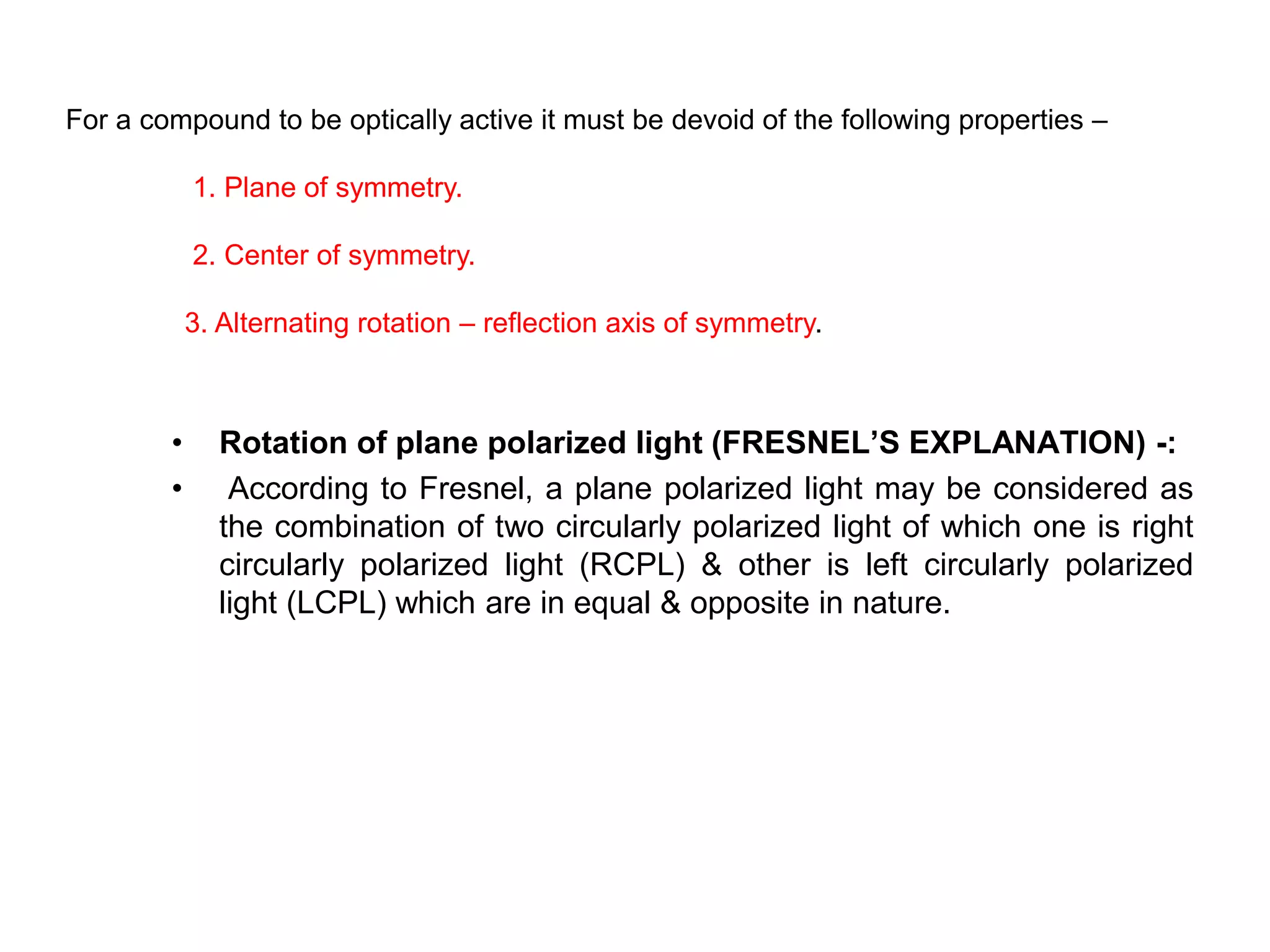 Optical Rotatory Dispersion | PPT