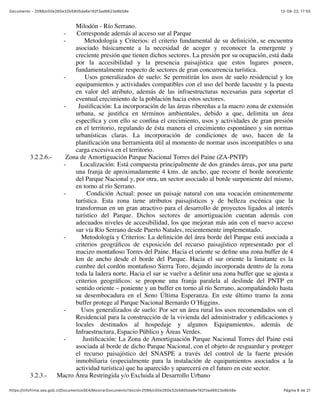 ordenanza regulador intercomunal Natales/ Torres del Paine | PDF