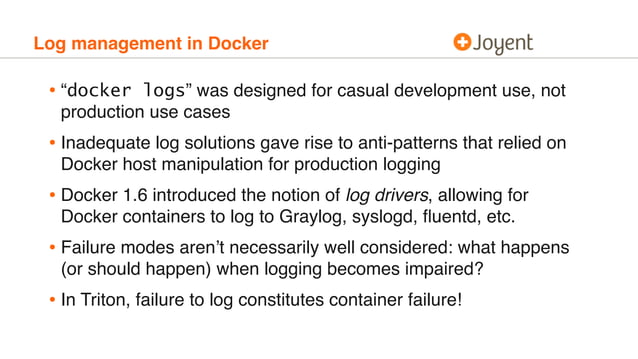 Debugging (Docker) containers in production | PPT