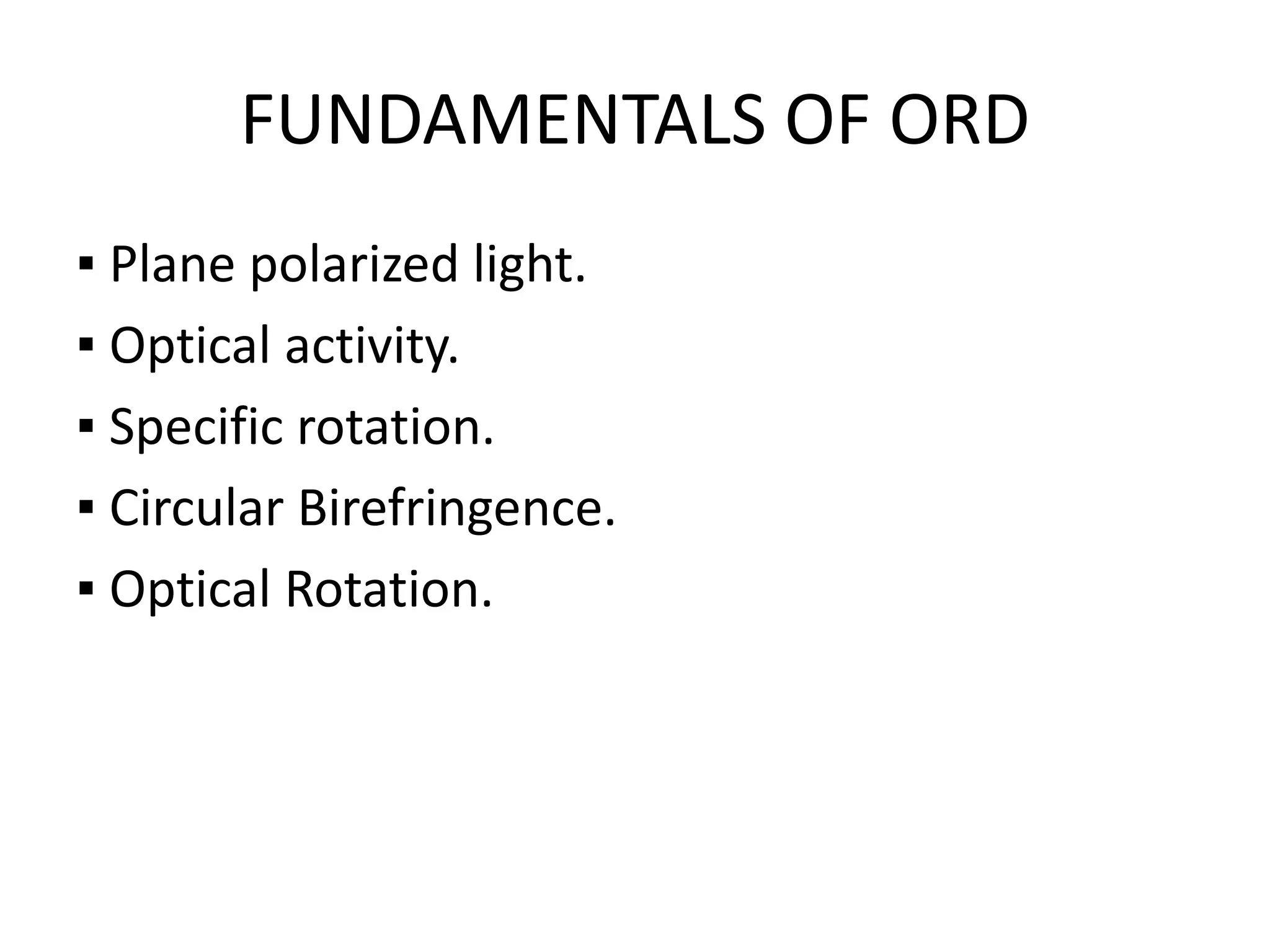 Ord and cd ppt | PPT