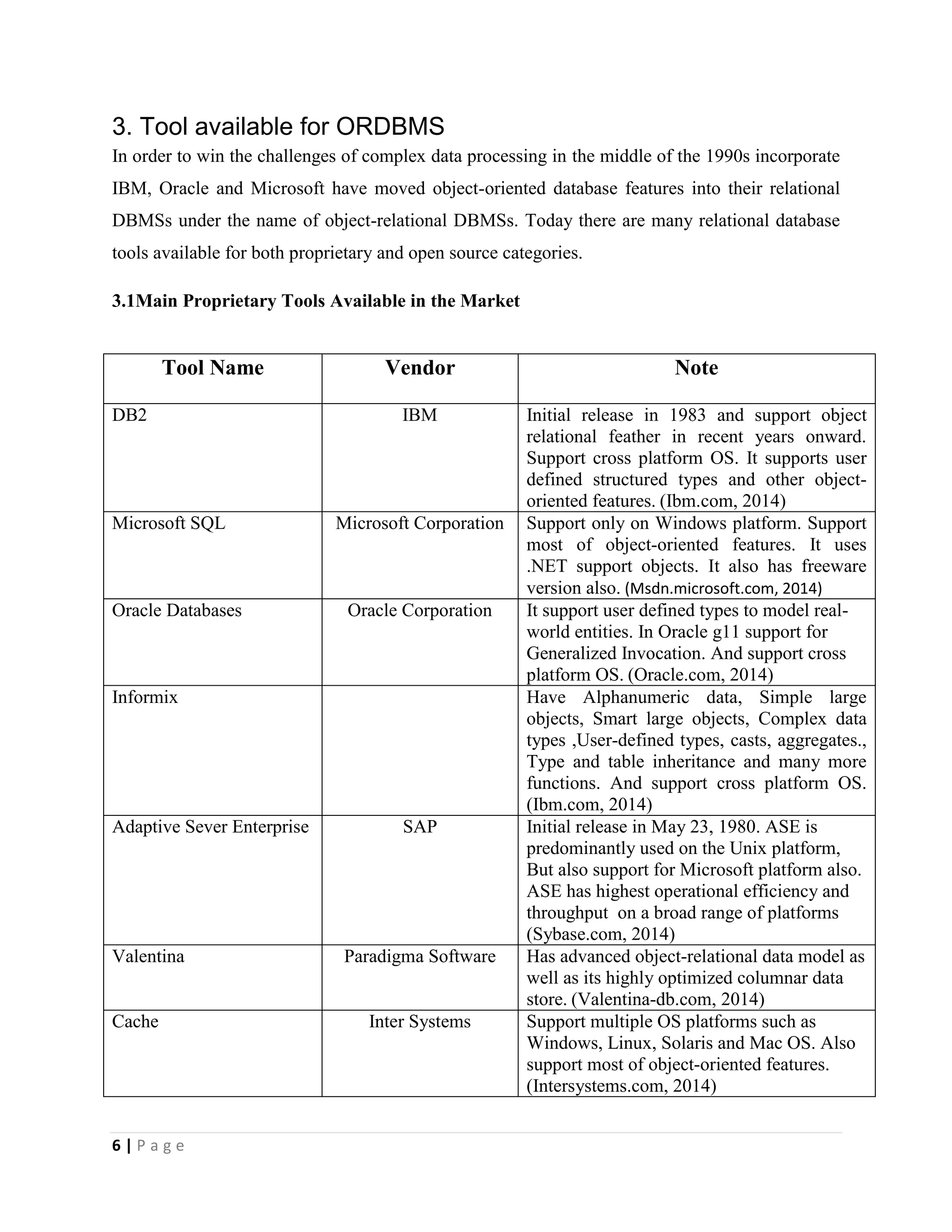 Object-Relational Database Systems(ORDBMSs) | PDF