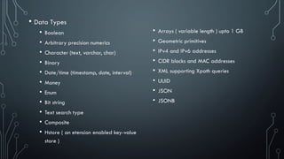Object Relational Database Management System | PPT