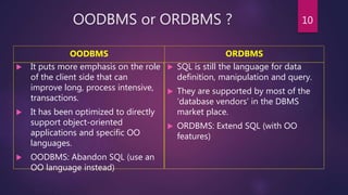 Ordbms | PPTX